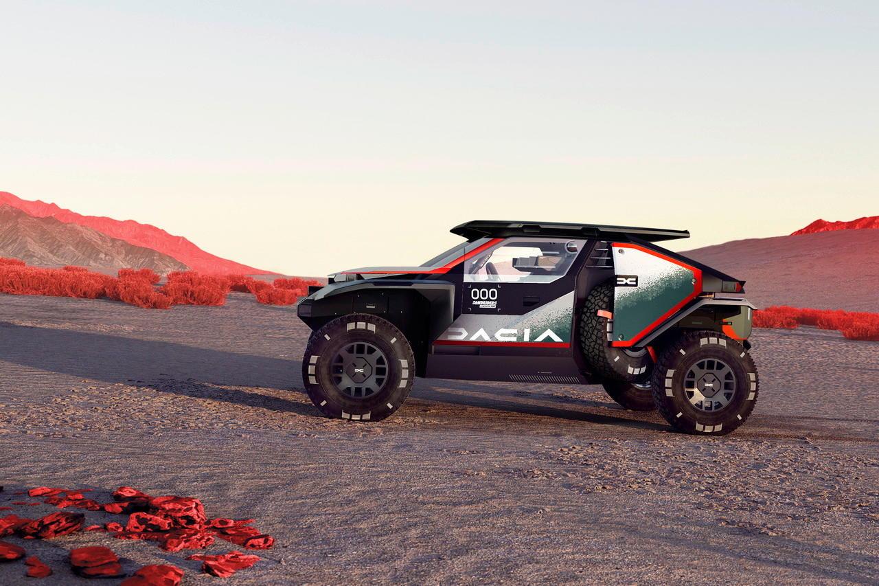 Dacia dévoile le Sandrider, le prototype qui participera au Dakar 2025