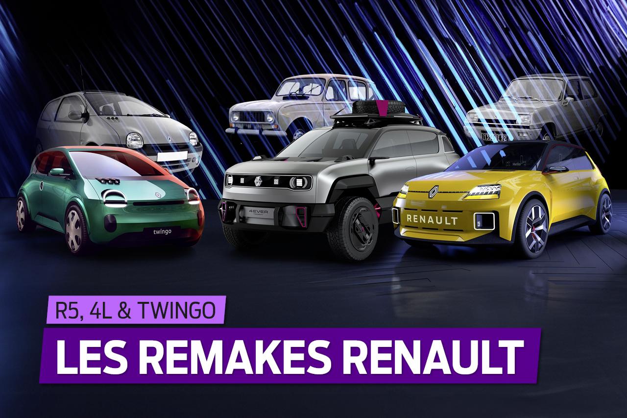 R4, R5 et Twingo. Renault puise dans son passé pour écrire son avenir ...