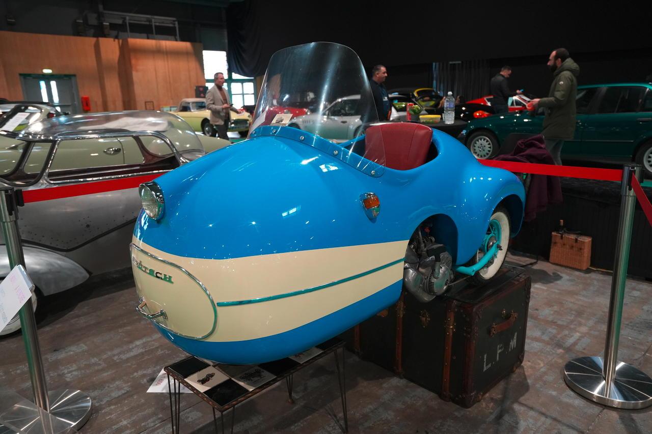 Photo 18 - Bruch Mopetta Microcar - Rétromobile 2024. Nos voitures de ...