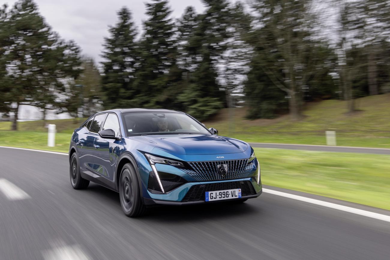 Peugeot 408 MHEV (2024). La version hybride 48 V est disponible