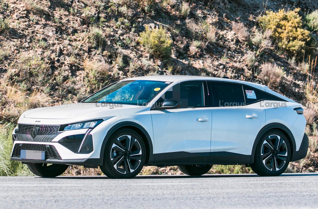 Photo 4 - Dernières mises au point sur route ouverte pour la Peugeot 408 Hybrid. - Peugeot 408 ...