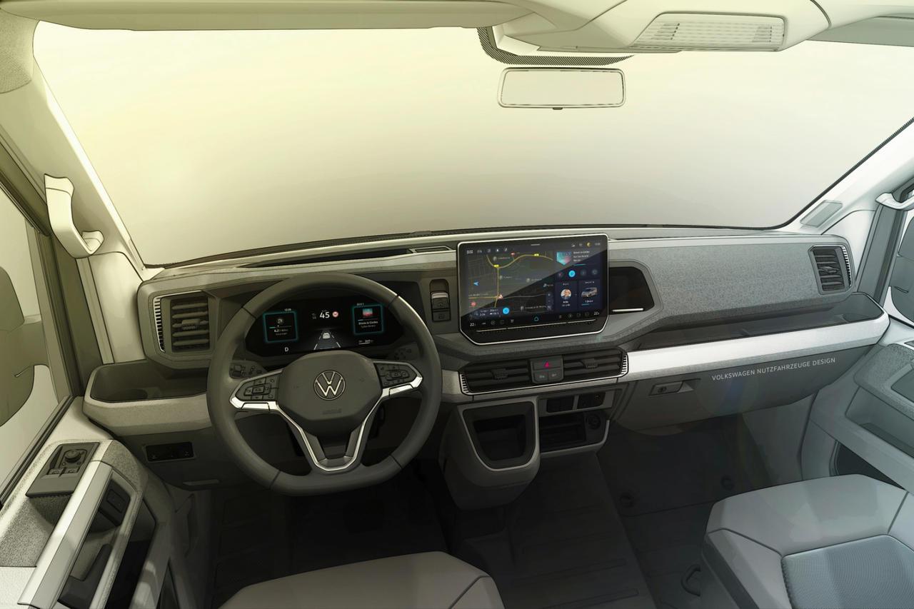 Diaporama et photos - Volkswagen Crafter restylé (2024). Le grand fourgon se refait une beauté ...