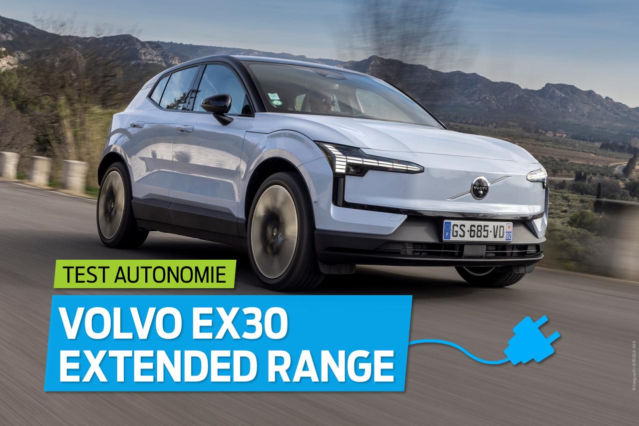 Essai Volvo EX30 (2024) : quelle autonomie réelle pour le petit SUV électrique