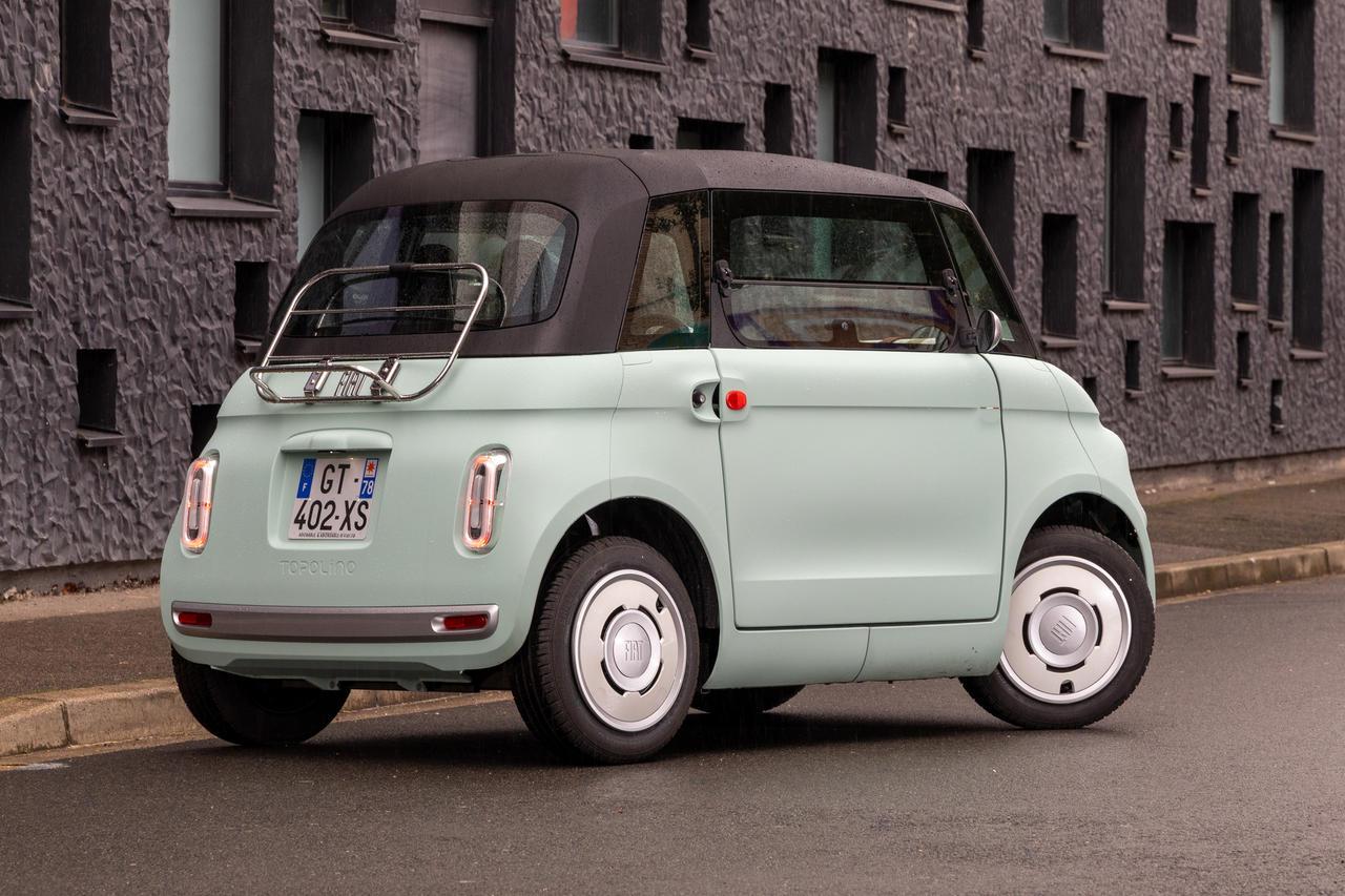 Diaporama et photos - Essai vidéo Fiat Topolino 2024. La plus craquante ...