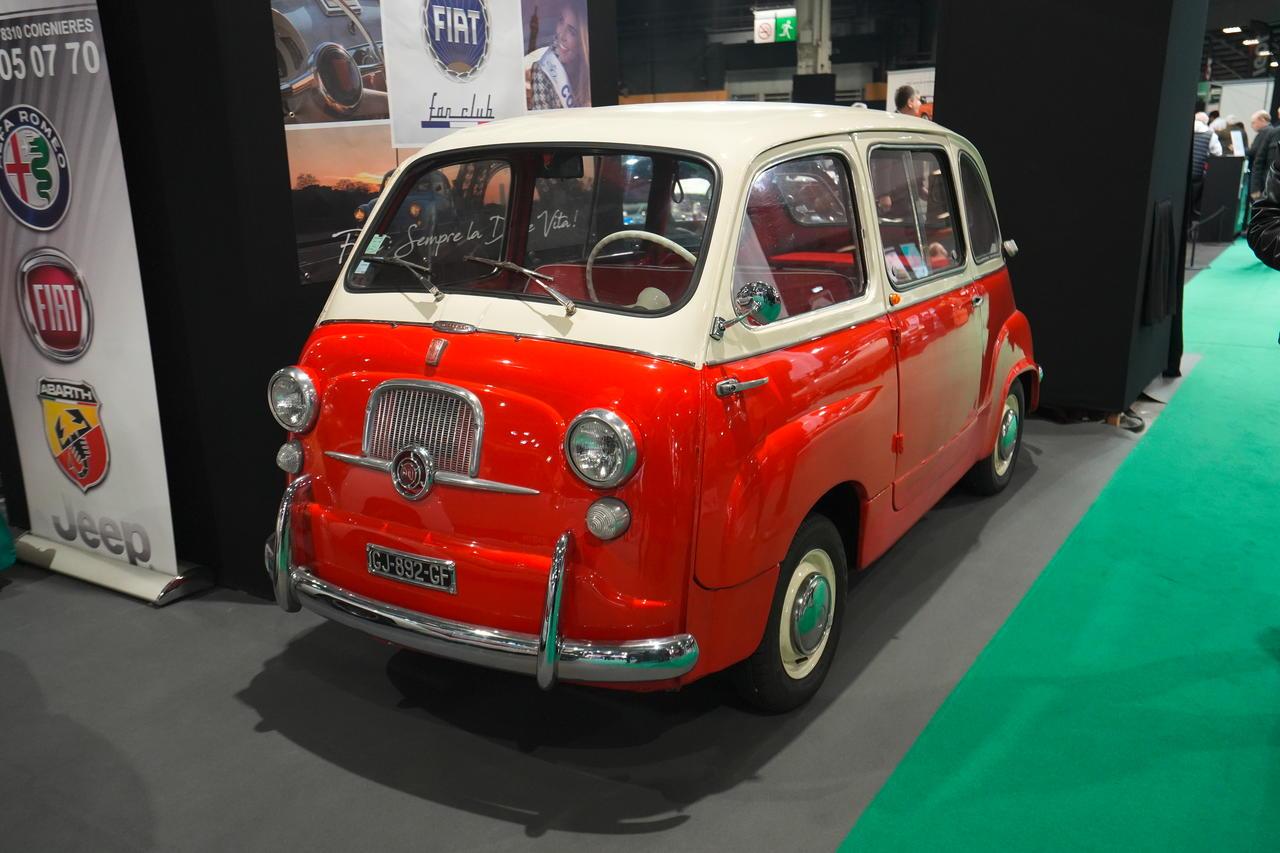 Photo 5 - La Fiat 600 Multipla des années 1950 affichait aussi un ...
