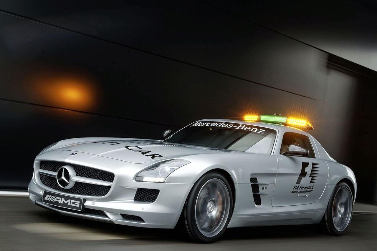 Photo 12 - Mercedes SLS AMG safety car - Safety car. D'Aston Martin à ...