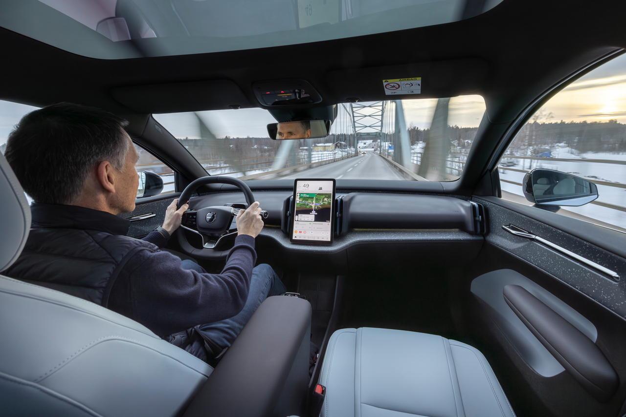 Photo 5 - interieur Volvo EX30 - Essai Volvo EX30 Twin Performance 2024 ...