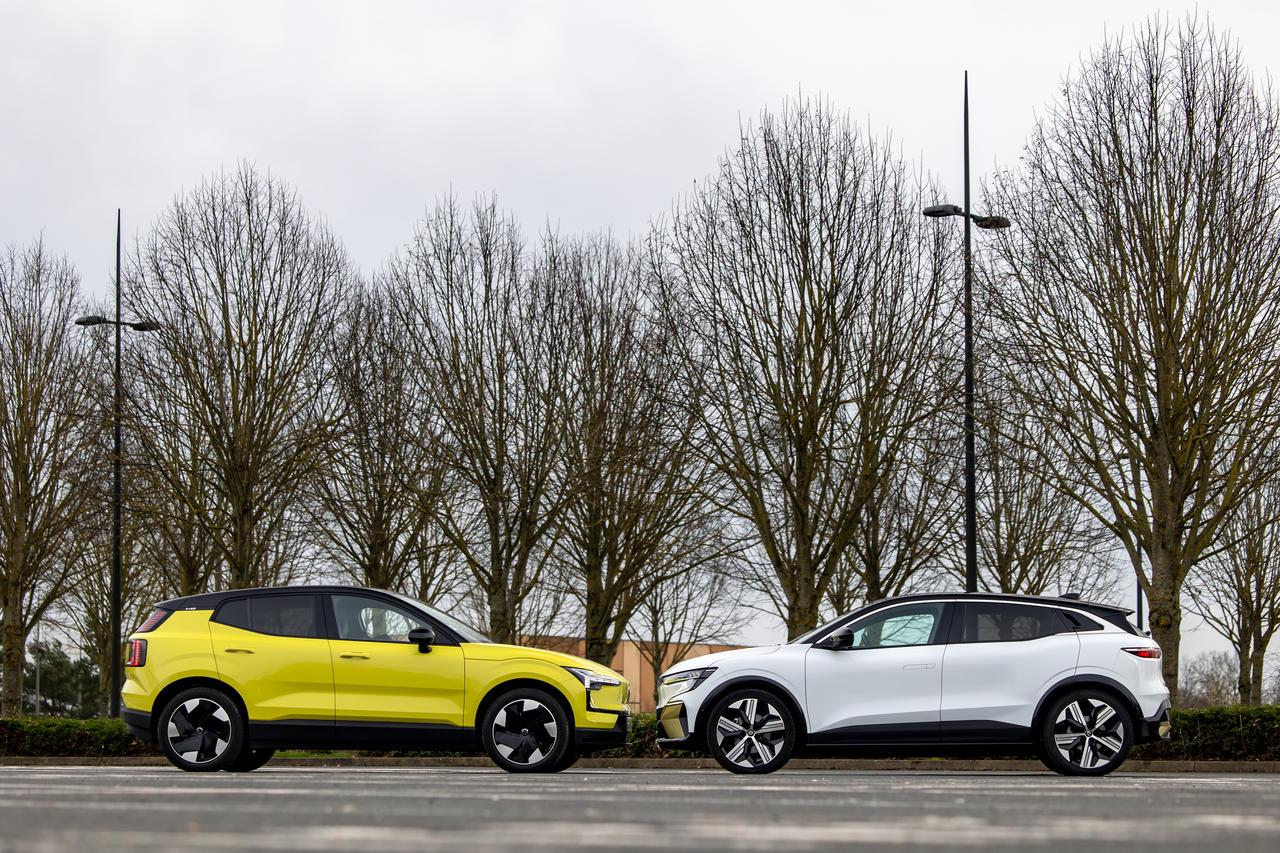 Photo 10 - Dimensions Volvo EX30 vs Renault Mégane 2024 - Volvo EX30 vs ...