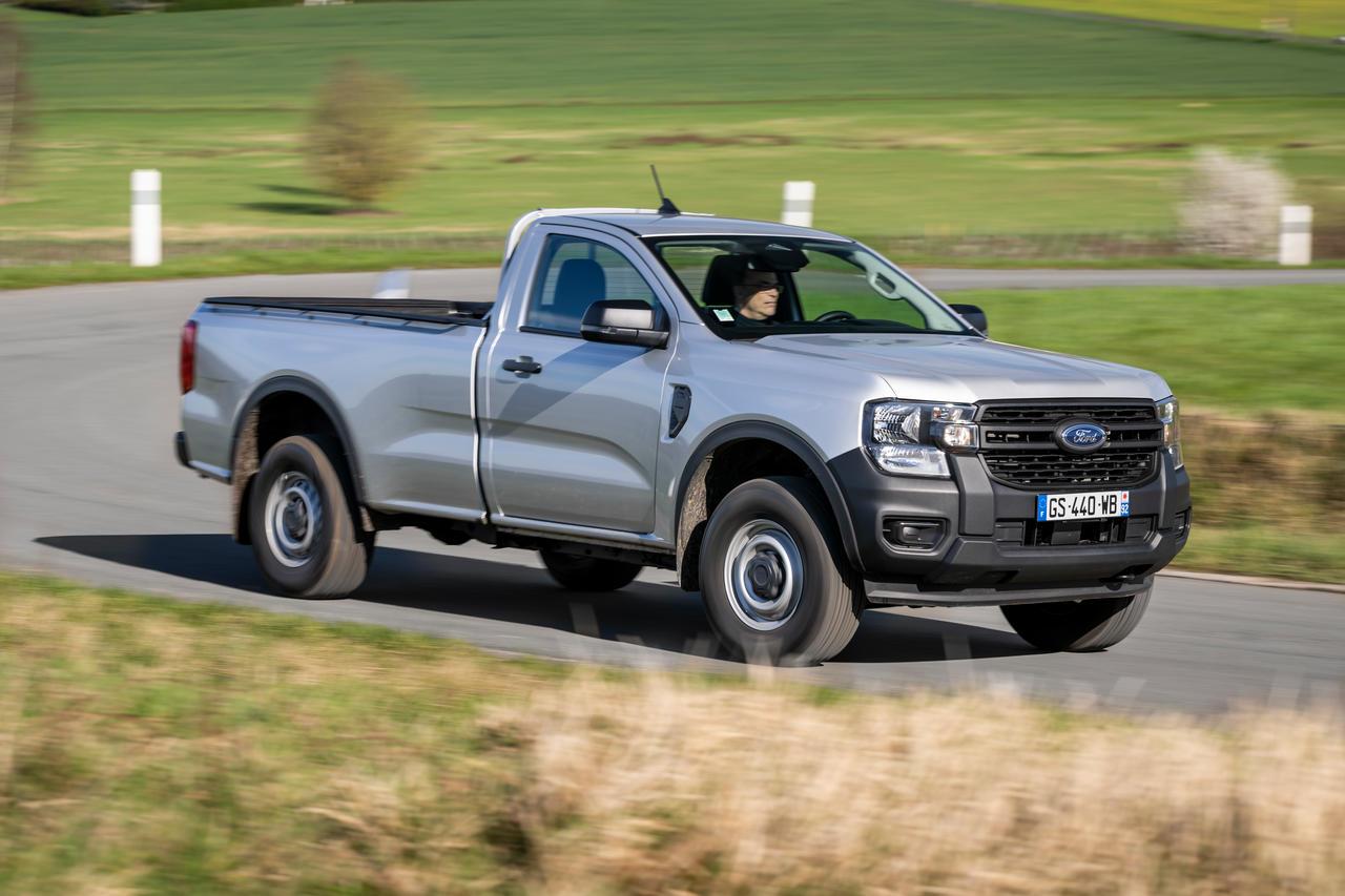 Essai Ford Ranger Simple Cabine (2024). Un dur taillé pour les pros