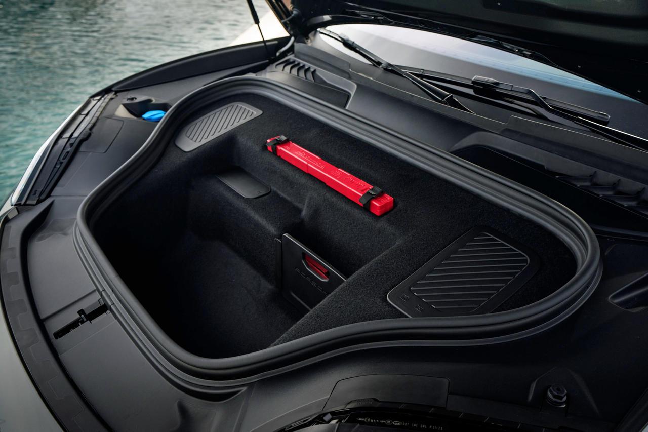 Photo 20 - porsche macan 2024 coffre avant frunk - Essai Porsche Macan ...