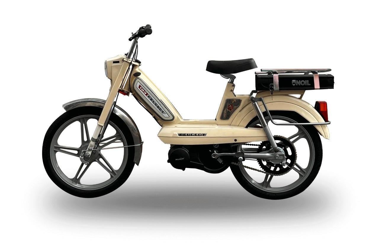 Peugeot e-103. La mobylette passe à l’électrique en rétrofit