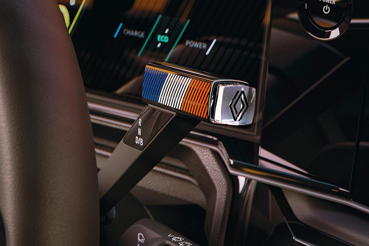 Photo 17 - La R5 E Tech propose le "e-pop shifter", un levier de ...