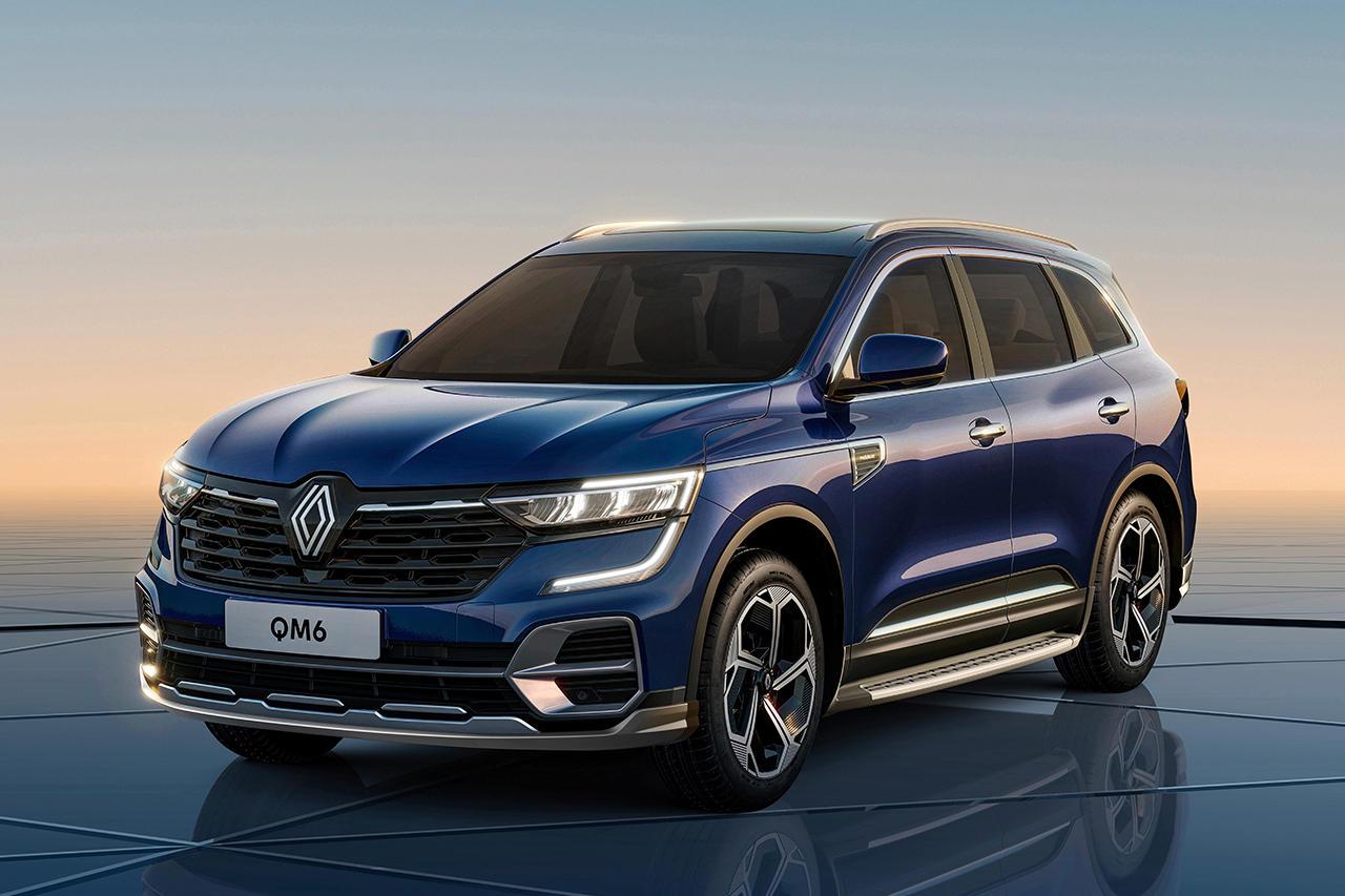Restylage et nouveau logo pour le SUV QM6, le Renault Koleos coréen