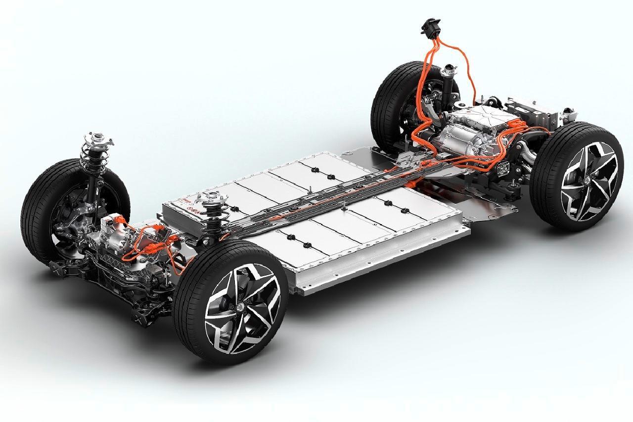 Photo 14 - Le Ford Explorer reprend la plate-forme MEB de Volkswagen. - Ford Explorer (2024). Le ...