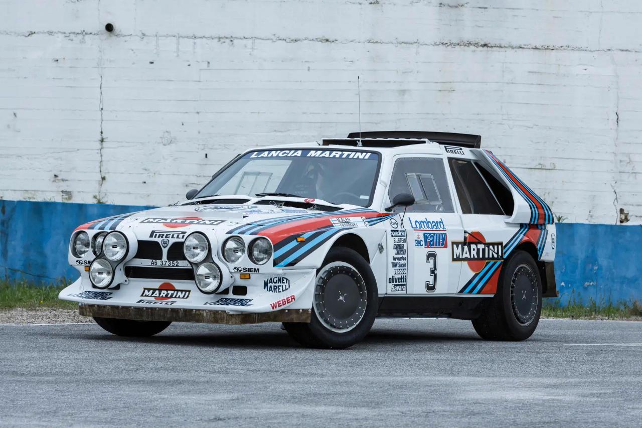 Photo 11 - Cette Lancia Delta S4 a terminé à la deuxième place du ...