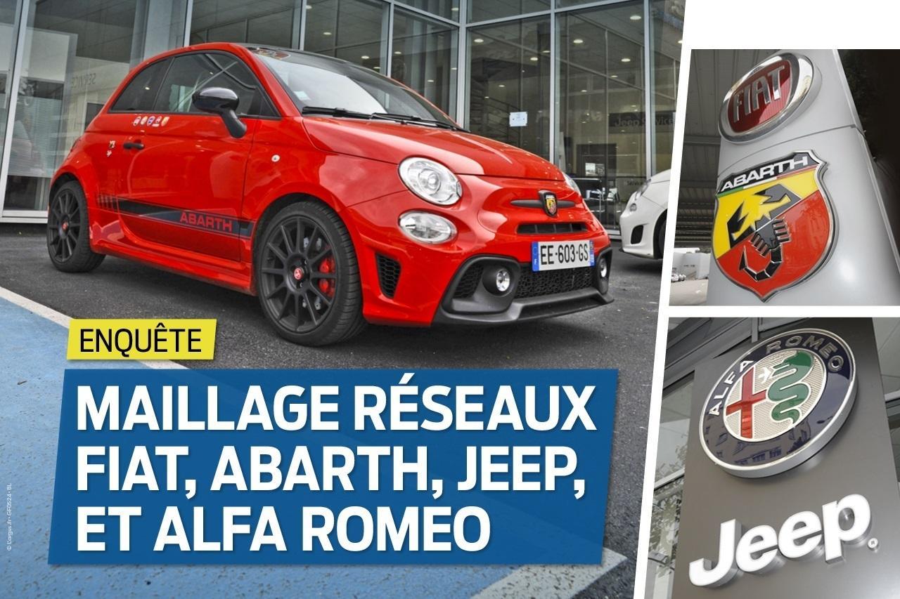 Les chiffres des réseaux de distribution Fiat, Abarth, Alfa Romeo et ...