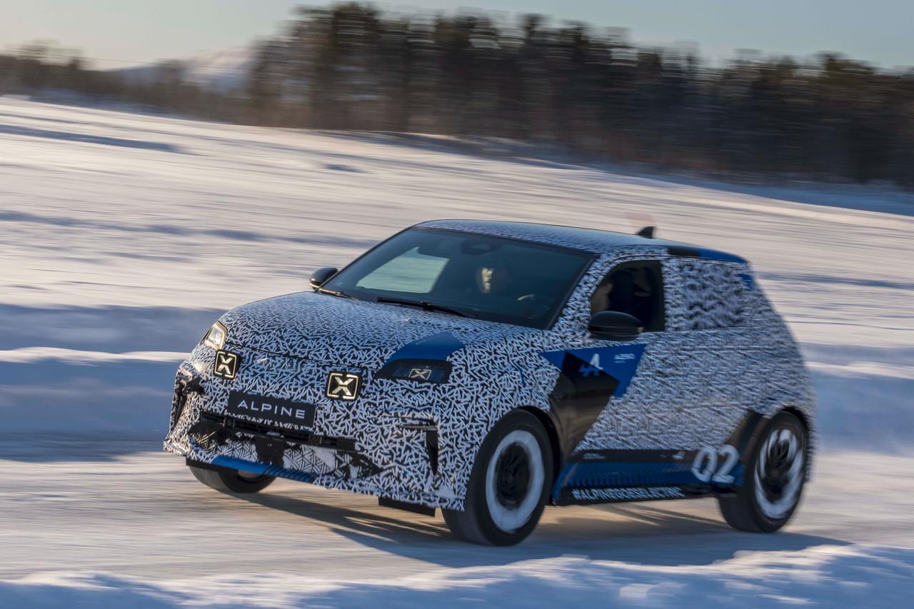 Nouvelle Alpine A290 (2024). Une vidéo, des photos officielles et une ...