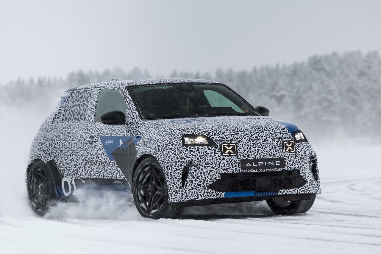 Nouvelle Alpine A290 (2024). Une vidéo, des photos officielles et une ...