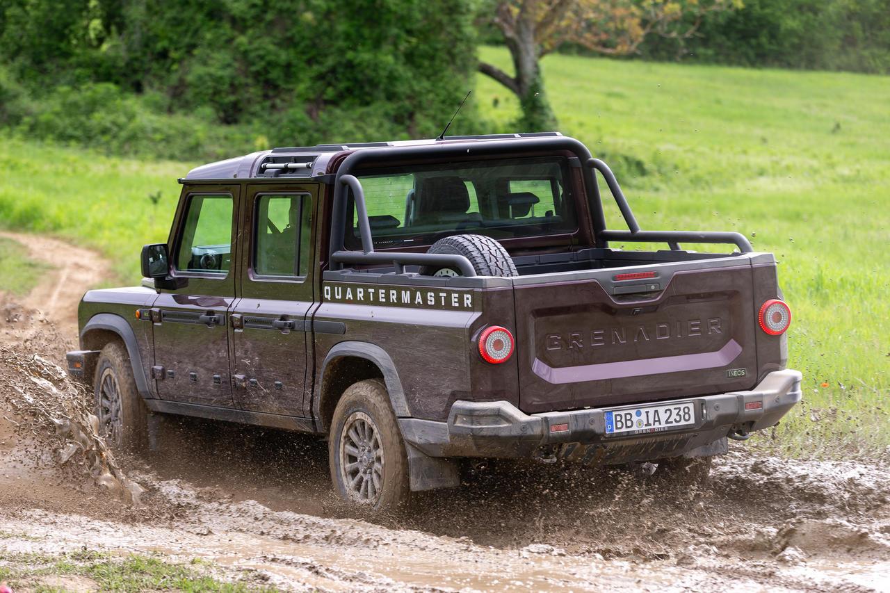 Essai Ineos Grenadier Quartermaster : que vaut le pick-up anglais made ...