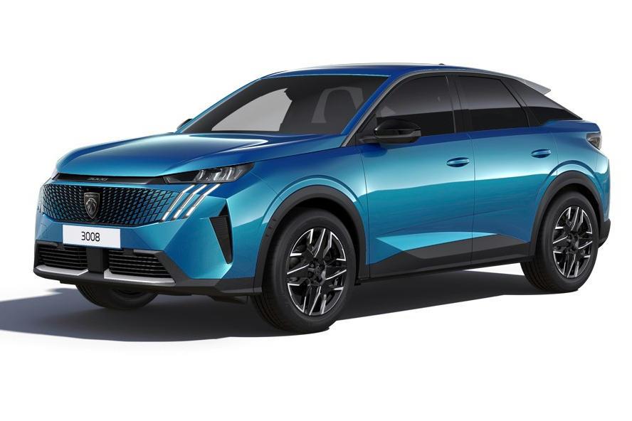 Photo 4 - Peugeot 3008 Allure bleu - Prix Peugeot 3008 et e-3008 (2024). La gamme électrique ...