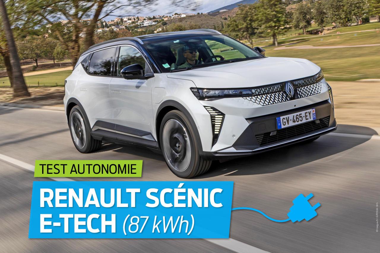 Diaporama et photos - Essai détaillé du Renault Scénic électrique 2024 ...