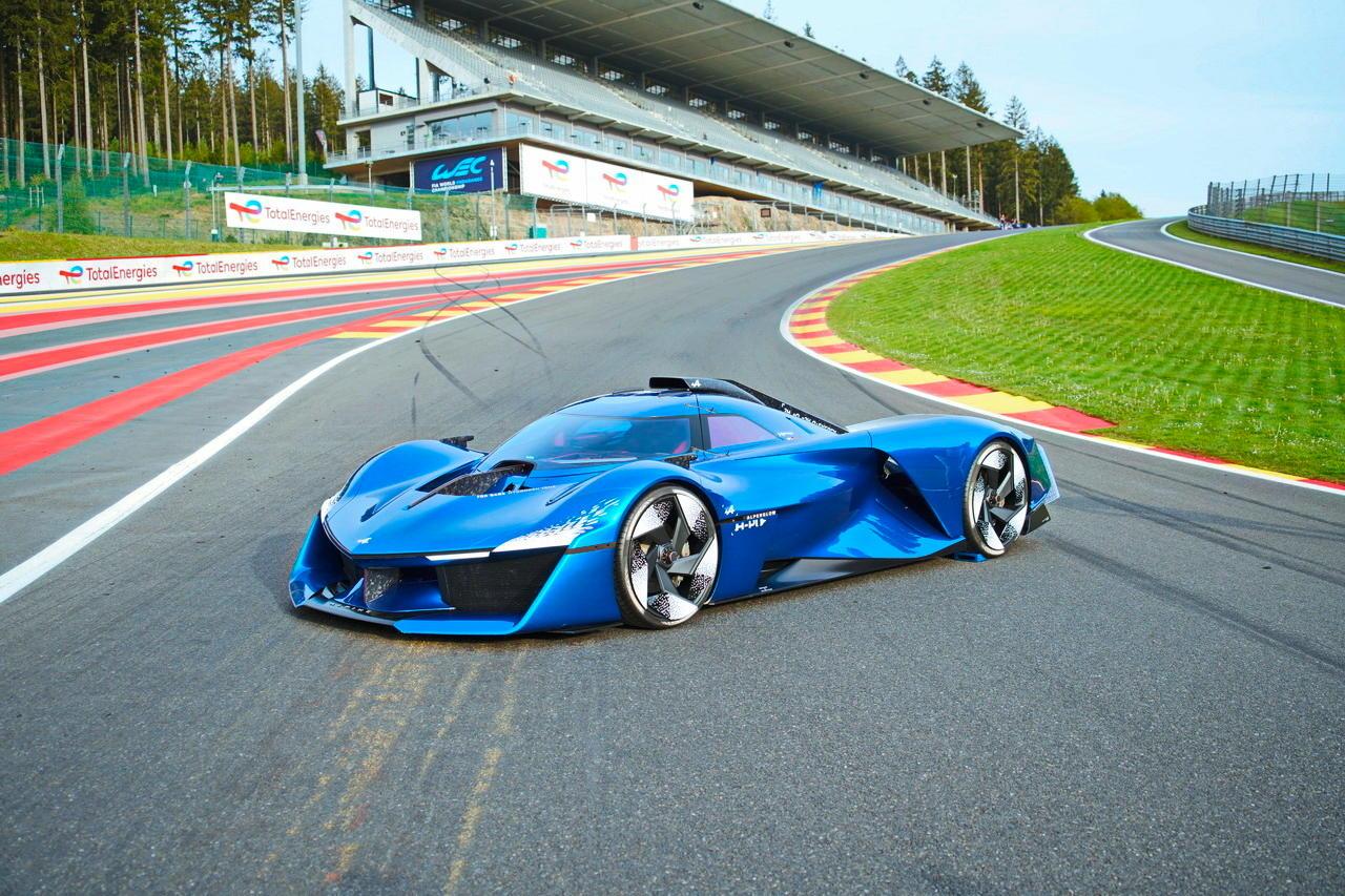 Diaporama et photos - Alpine Alpenglow Hy4 (2028). La super-sportive à ...