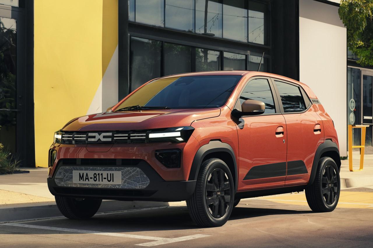 Photo 5 - Dacia Spring orange - Vidéo. Les futures Dacia jusqu'en 2028 ...