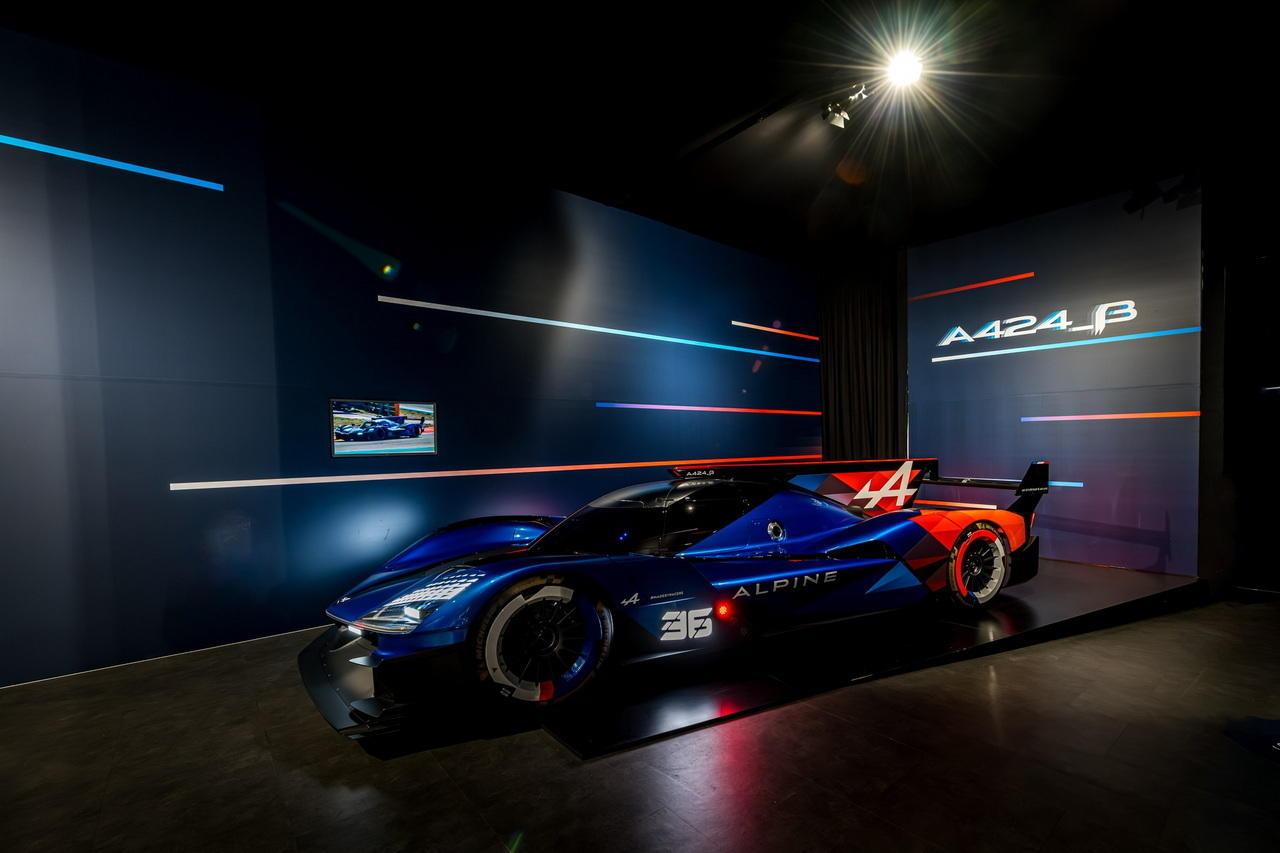 Photo 5 - Le concept A424 Beta préfigurait l'Hypercar engagée en 2024. - Exposition Alpine au ...