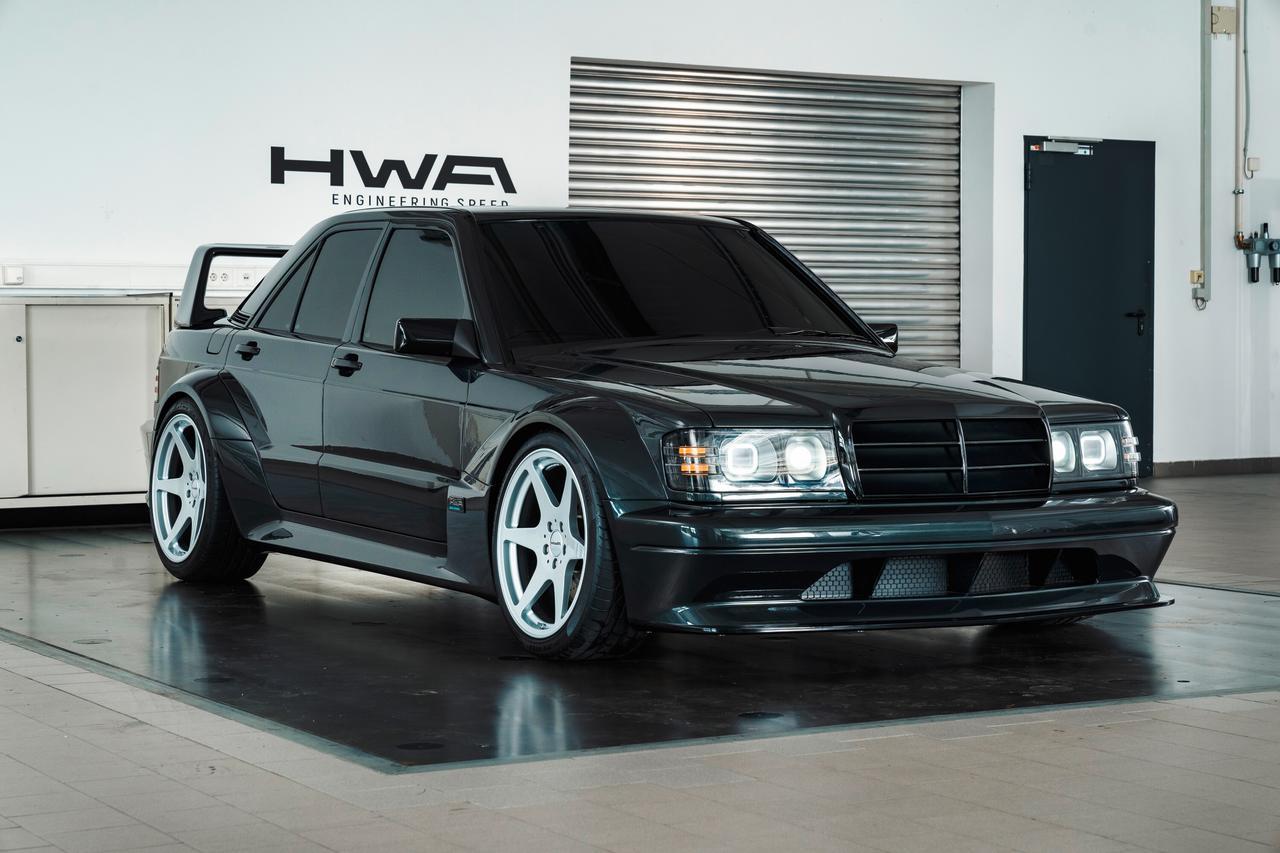 Diaporama et photos - HWA Evo (2024). Une Mercedes 190E restomod façon ...