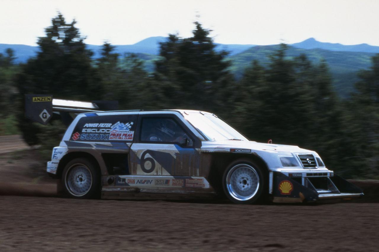 Photo 12 - suzuki escudo pikes peak 1995 - Pikes Peak. La plus mythique des courses de côte en ...