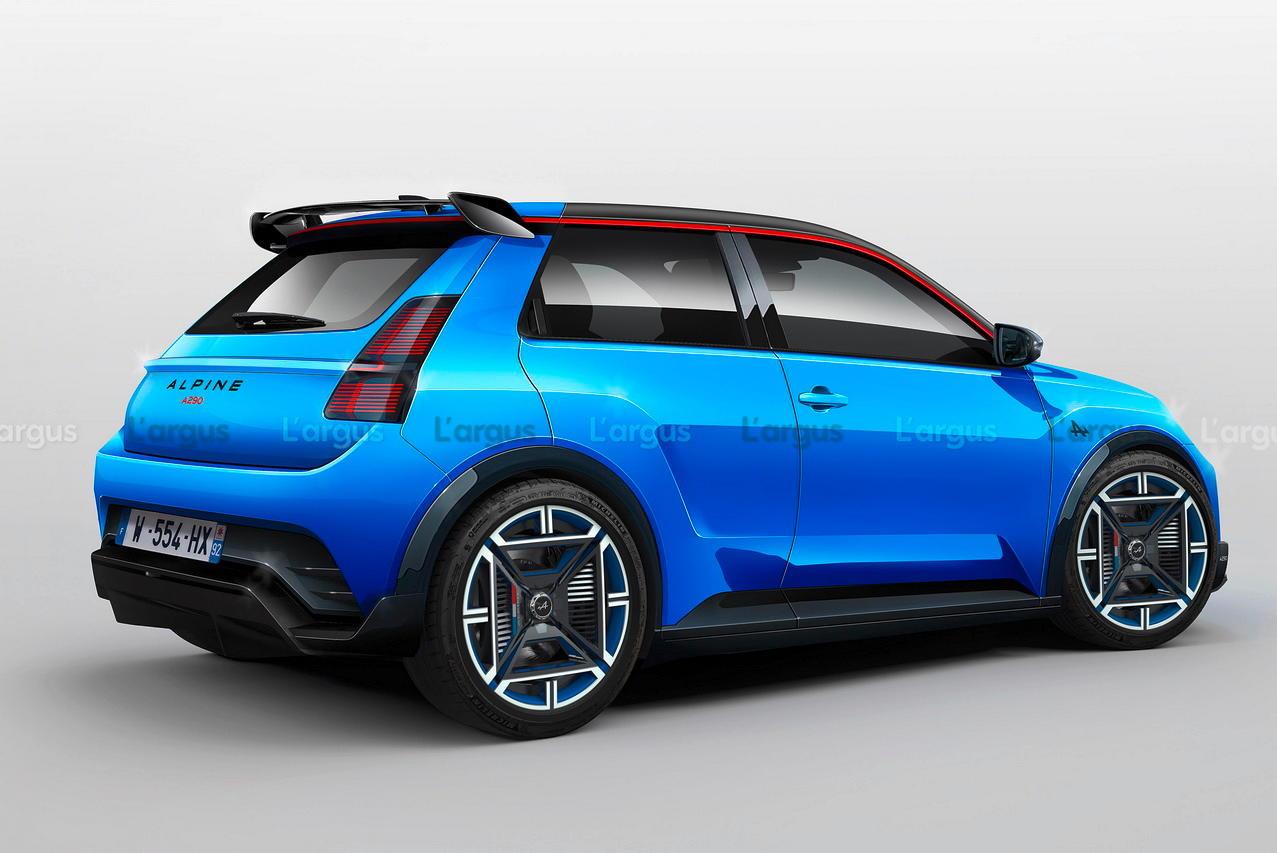 Photo 5 - alpine A290 2024 illustration électrique - Scoop Alpine A290 ...