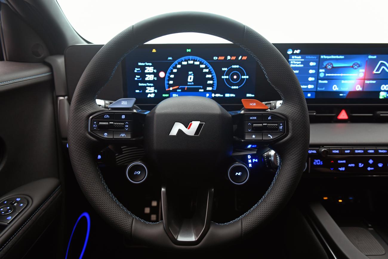Photo 12 - Volant Hyundai Ioniq 5 N - Essai Hyundai Ioniq 5 N : fast N furious