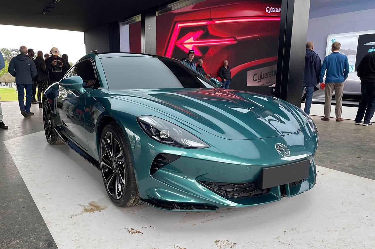 Photo 1 - Le MG Cyber GTS Concept est un coupé 100% électrique. - MG Cyber GTS (2024). Le coupé ...
