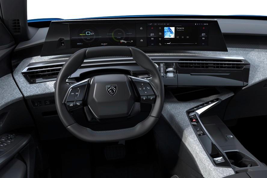 Photo 6 - De série, le 3008 Allure dispose de deux écrans 10 pouces juxtaposés. - Prix Peugeot ...