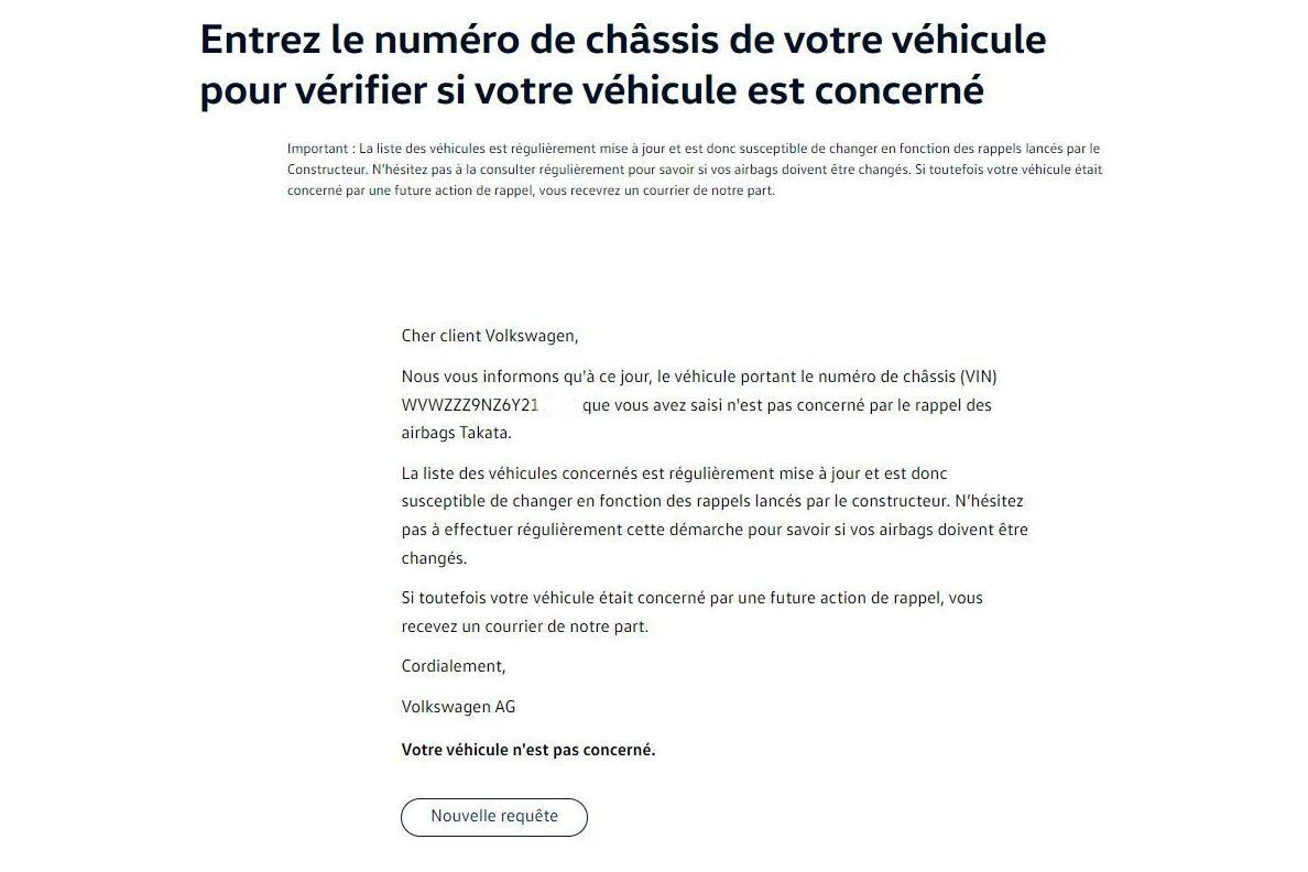 Airbags Takata. La liste des marques et des modèles touchés par des ...