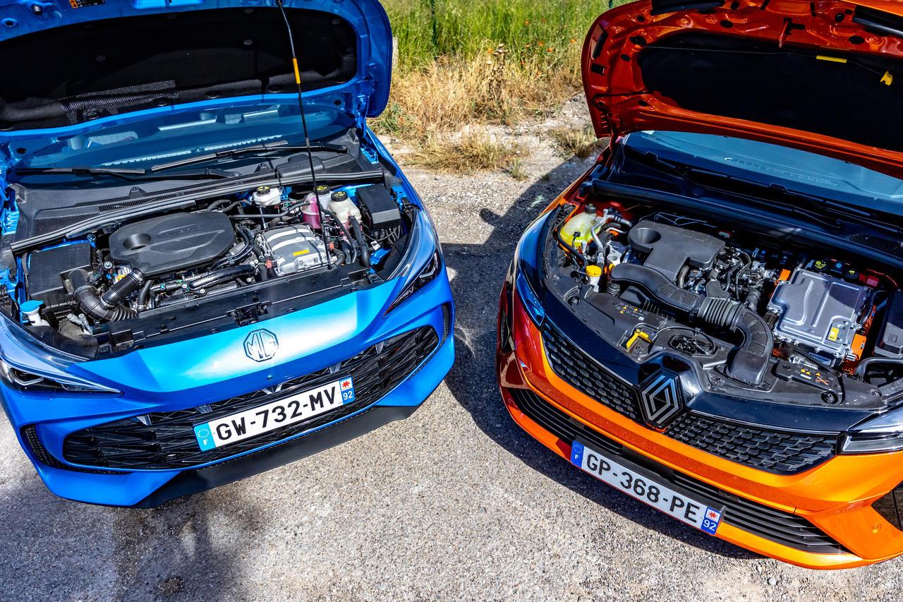 Diaporama et photos - Essai MG3 hybride : premier comparatif face à la ...