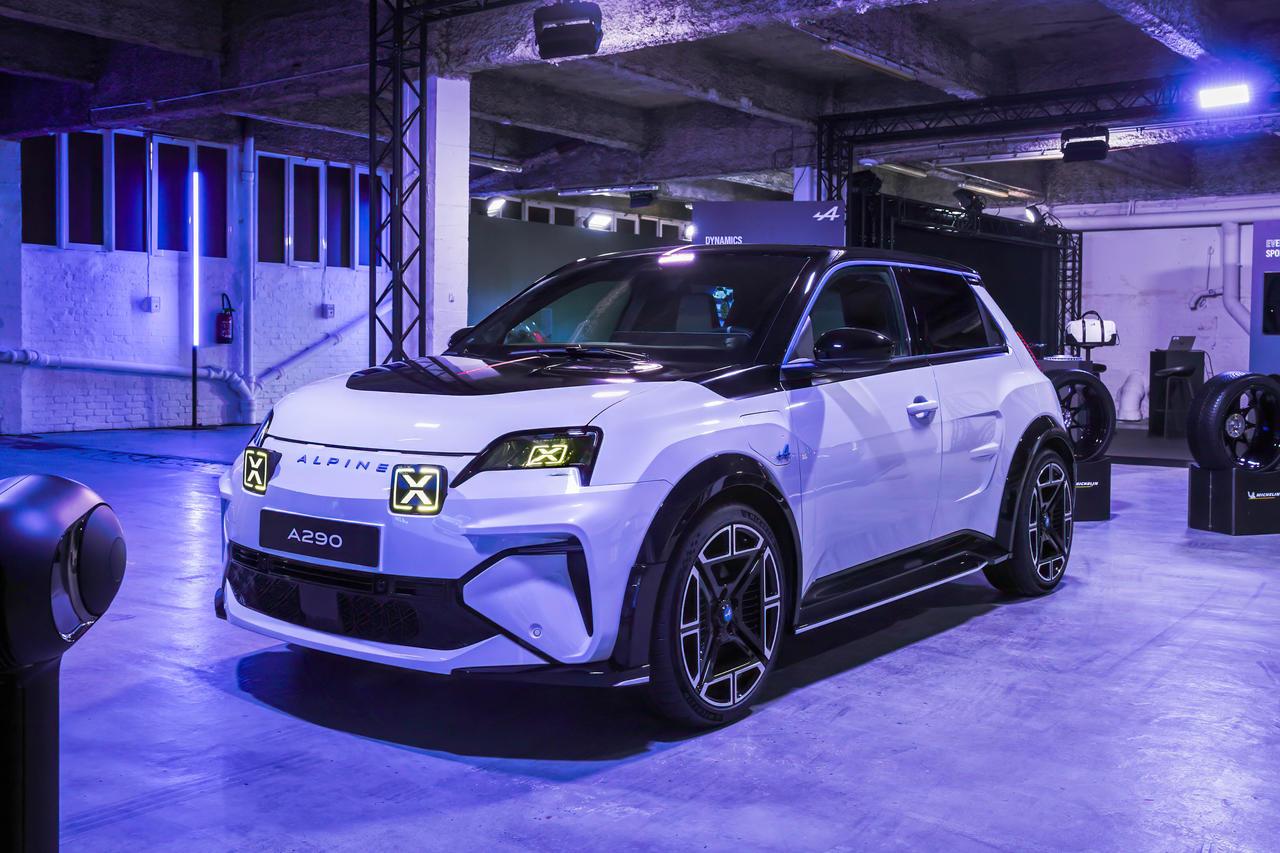 Prix Alpine A290 (2024). La petite sportive électrique à partir de 38 700