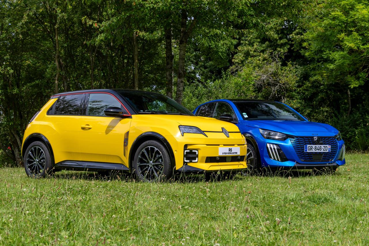 Diaporama et photos - Vidéo - Renault 5 vs Peugeot 208 (2024) : le 1er ...