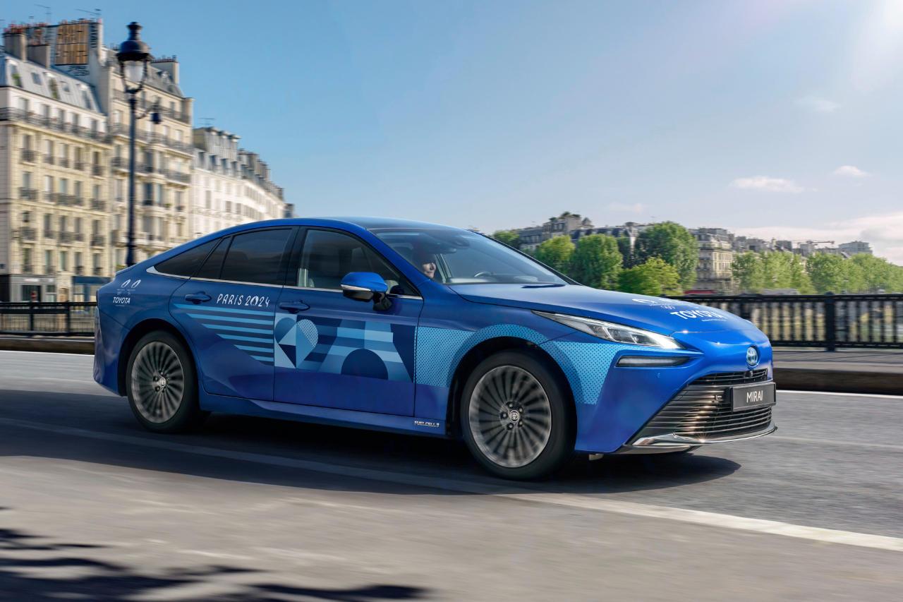 Photo 3 - Toyota Mirai JO Paris 2024 - Avec les Jeux olympiques de Paris 2024, Toyota s'offre ...