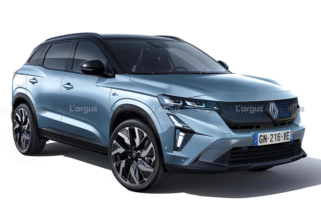 Photo - Le Renault Austral restylé adoptera le nouveau langage ...
