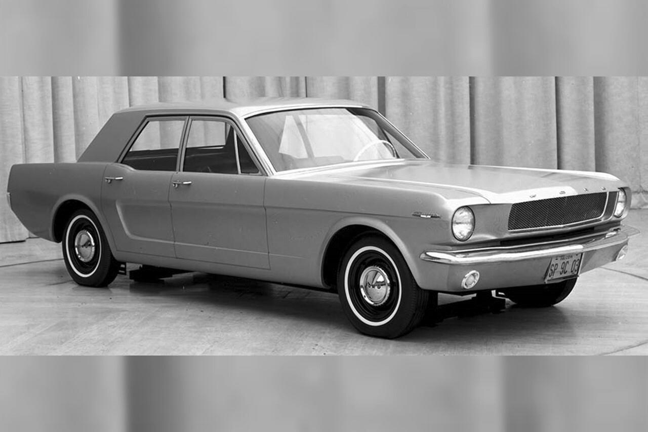 Photo 2 - Ford construisit un prototype de Mustang berline dès 1965 ...