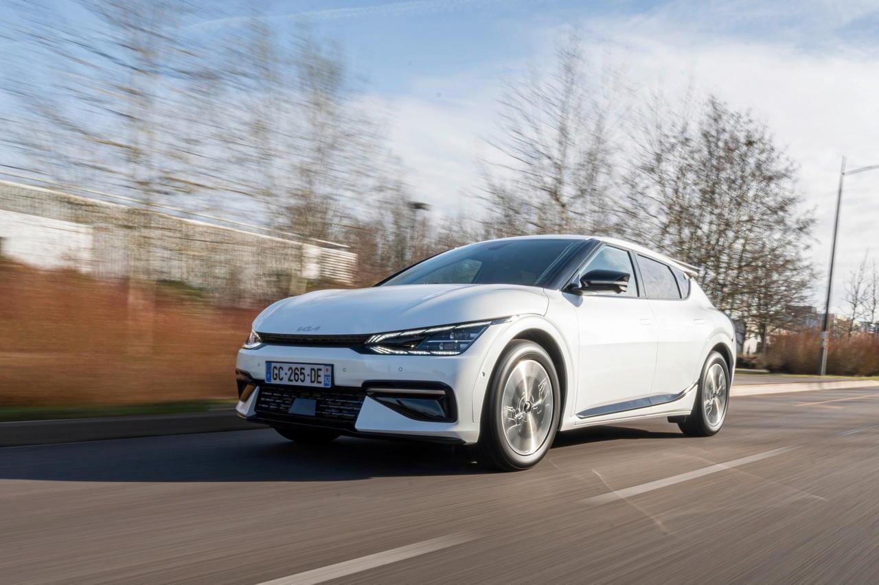 Photo 6 - voiture electrique grande autonomie kia ev6 - Quelles voitures électriques dépassent ...