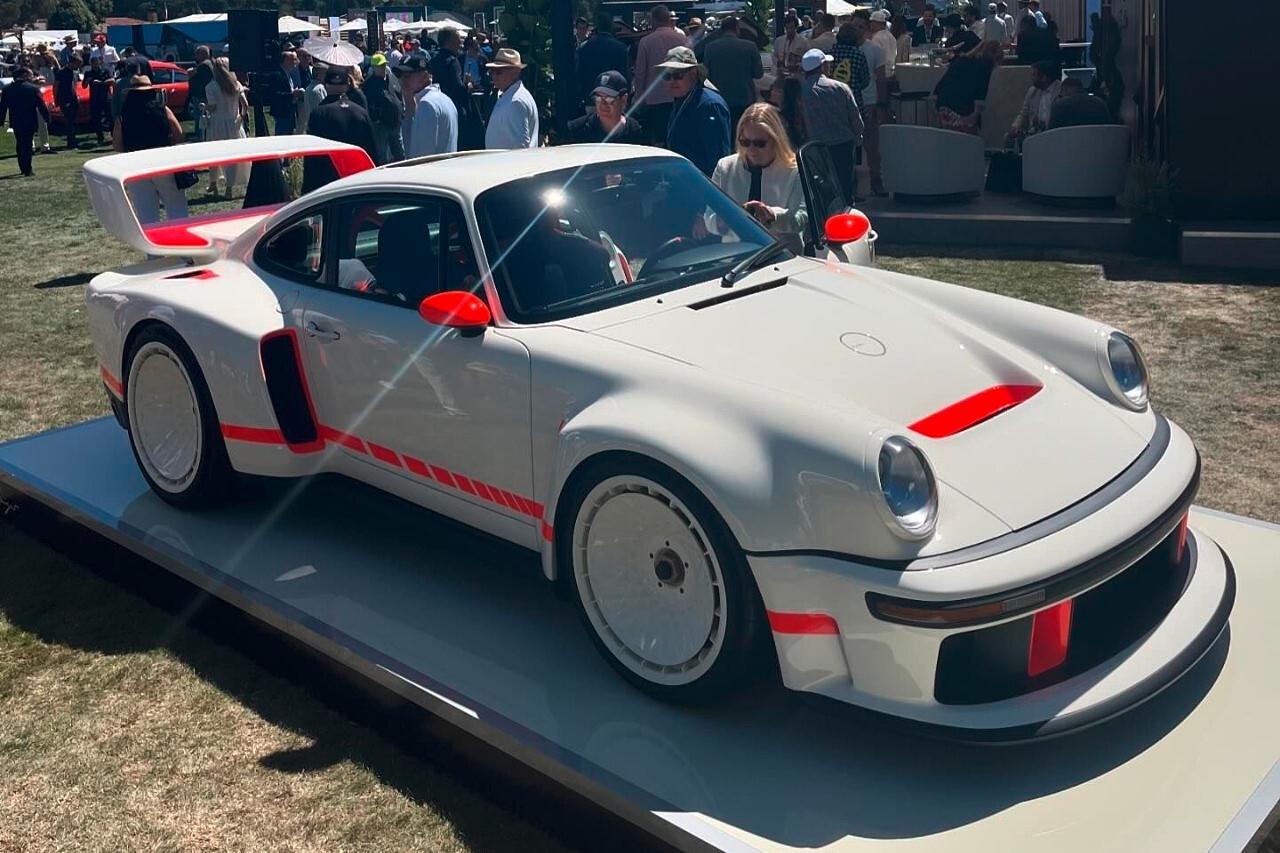 Photo 14 - Singer, référence des Porsche 911 restomod, exposait sa DLS ...