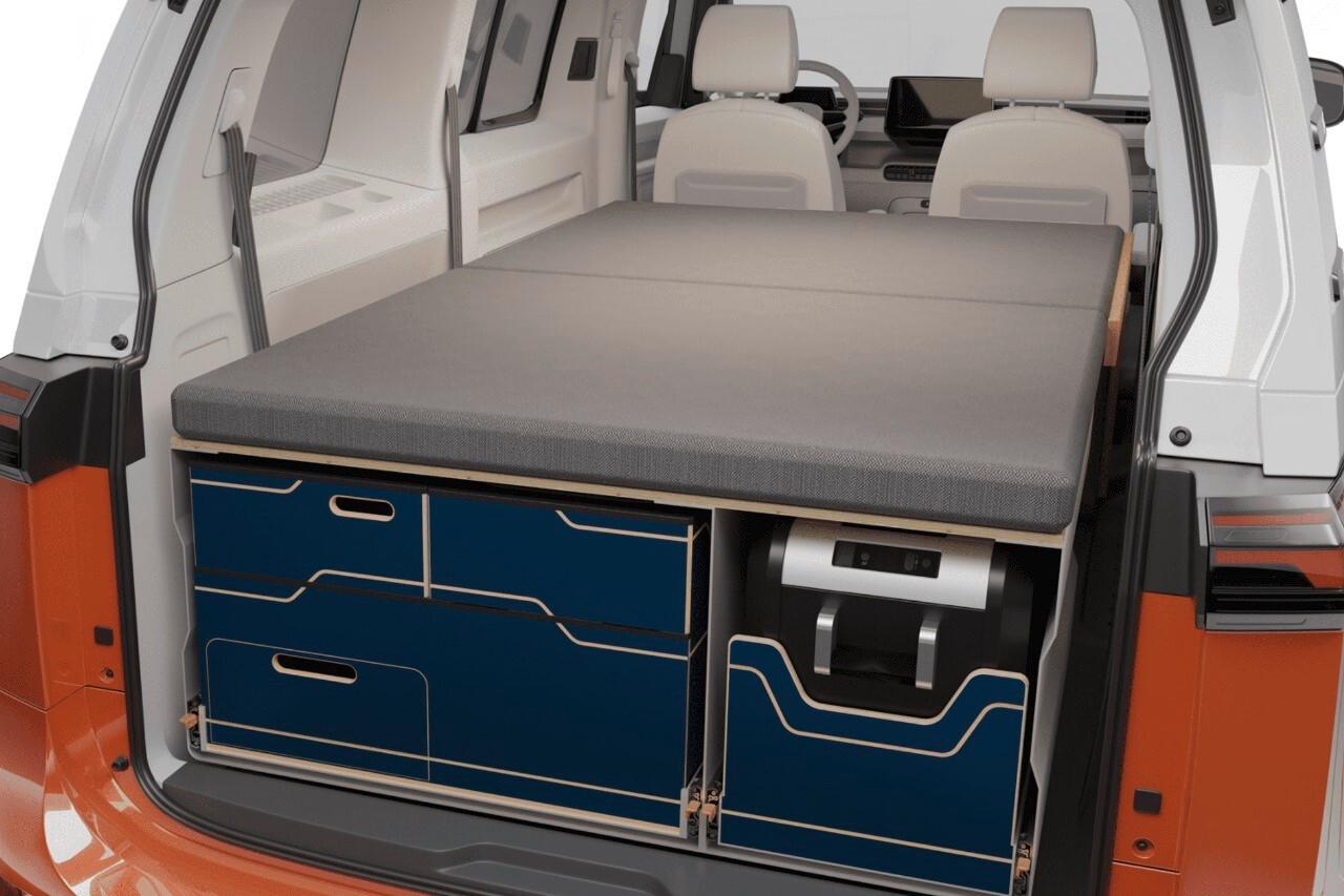 Photo 4 - Le pack Buzz.BOX.Sleeper ajoute un lit. - Volkswagen ID.Buzz ...
