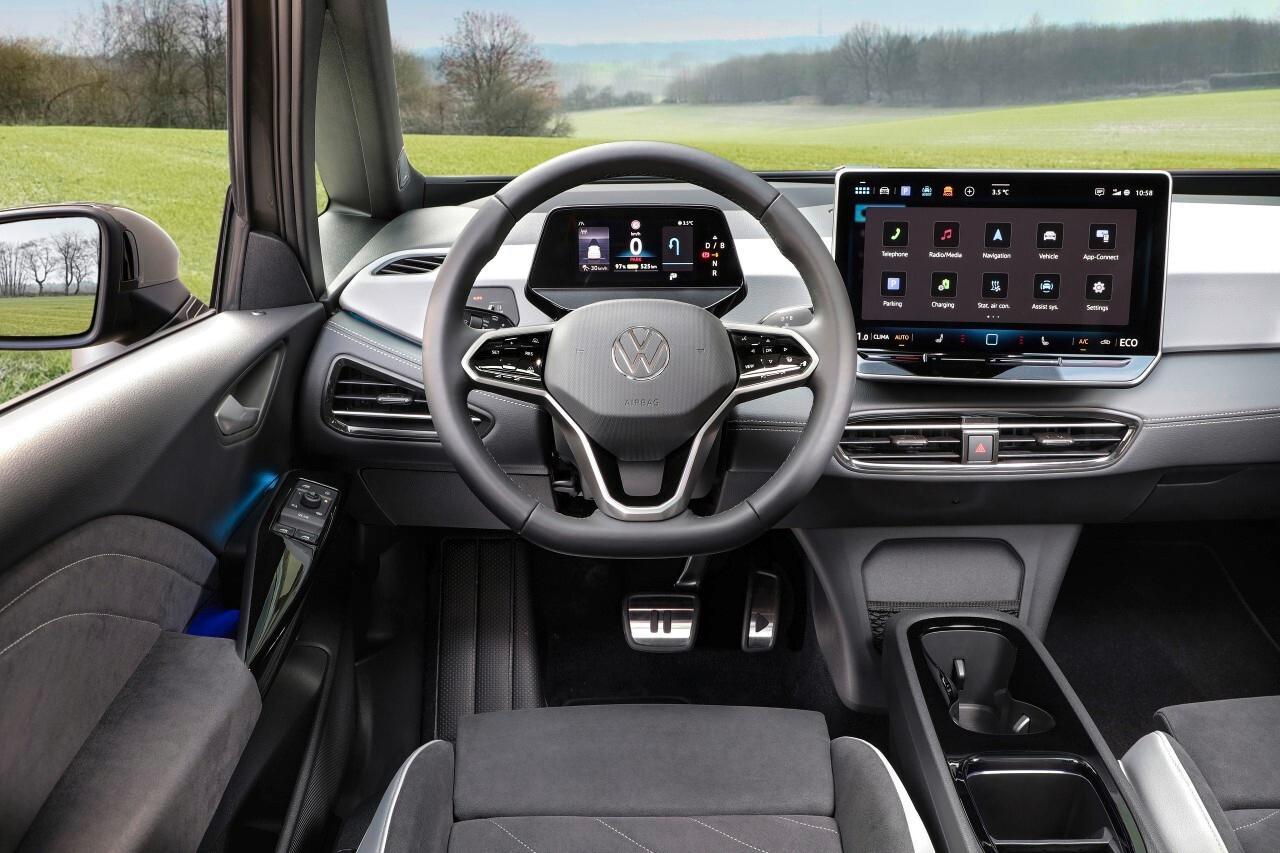 Photo 17 - INerieur VW ID3 2024 - Guide d’achat. Quelle voiture compacte électrique choisir en ...