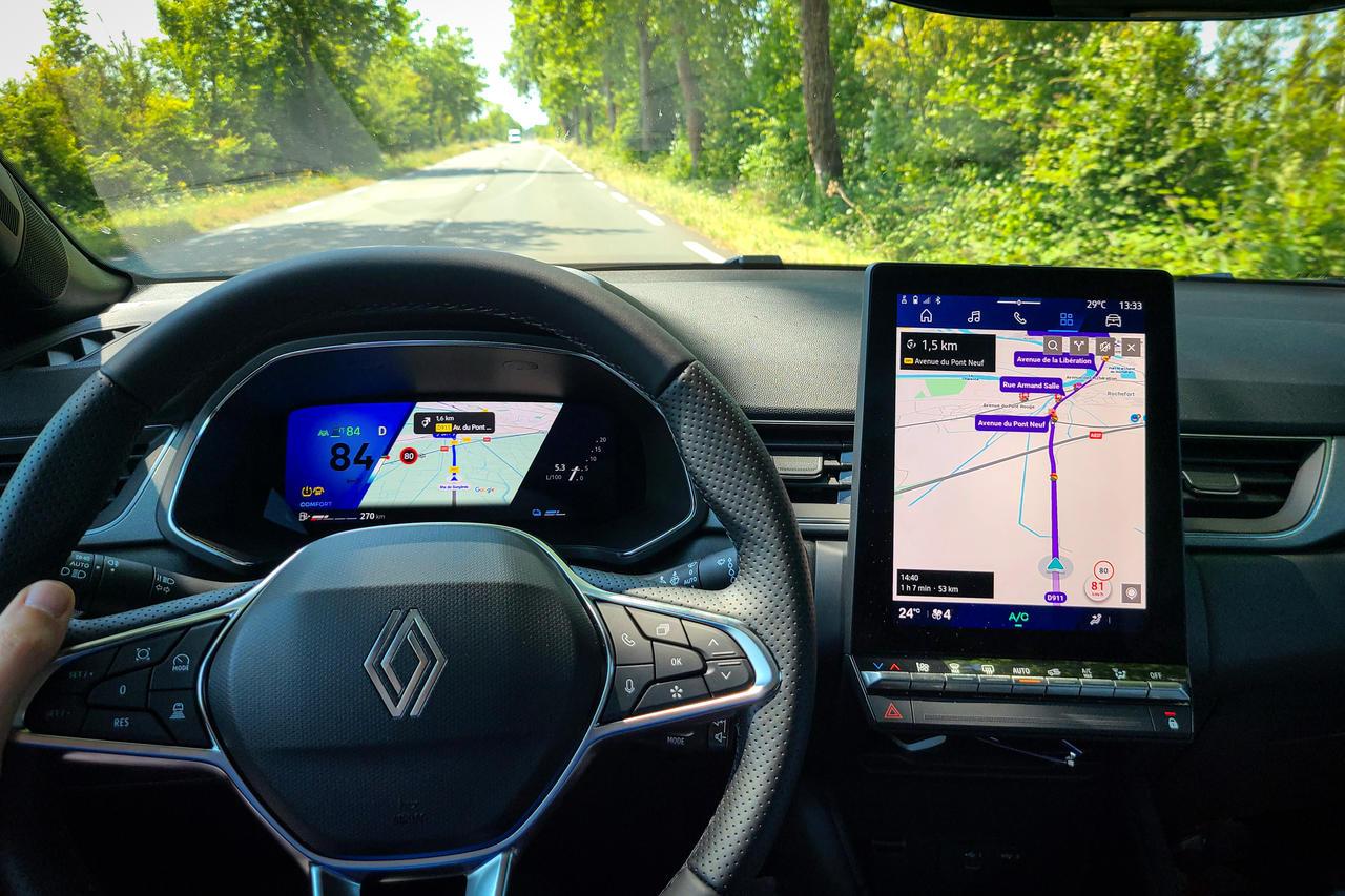 Photo 20 - Waze Google Maps Renault open R link - Essai Renault Symbioz ...