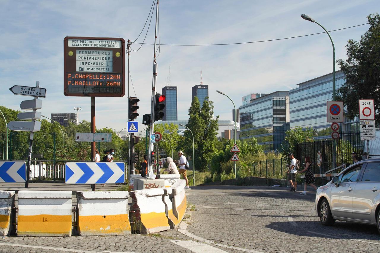 Le périph' parisien à 50 km/h en 2024, combien à son ouverture en 1973