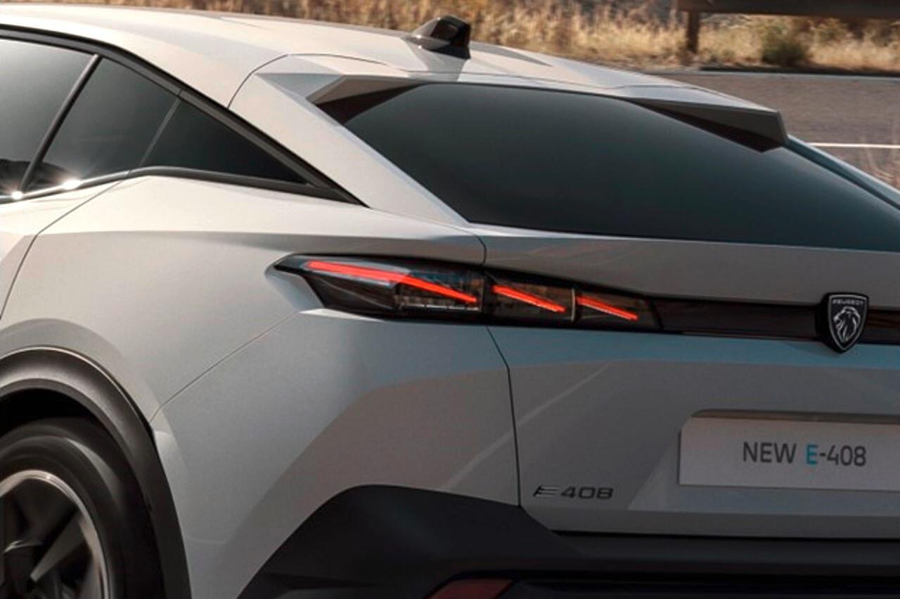 Peugeot e-408 (2024). Premières images et infos techniques sur la berline crossover électrique