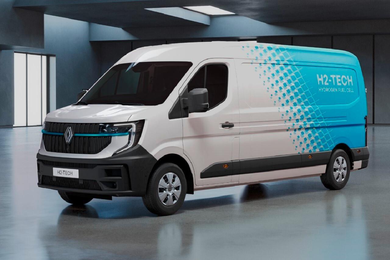 Photo - Le nouveau Renault Master à hydrogène se présente sous la forme ...