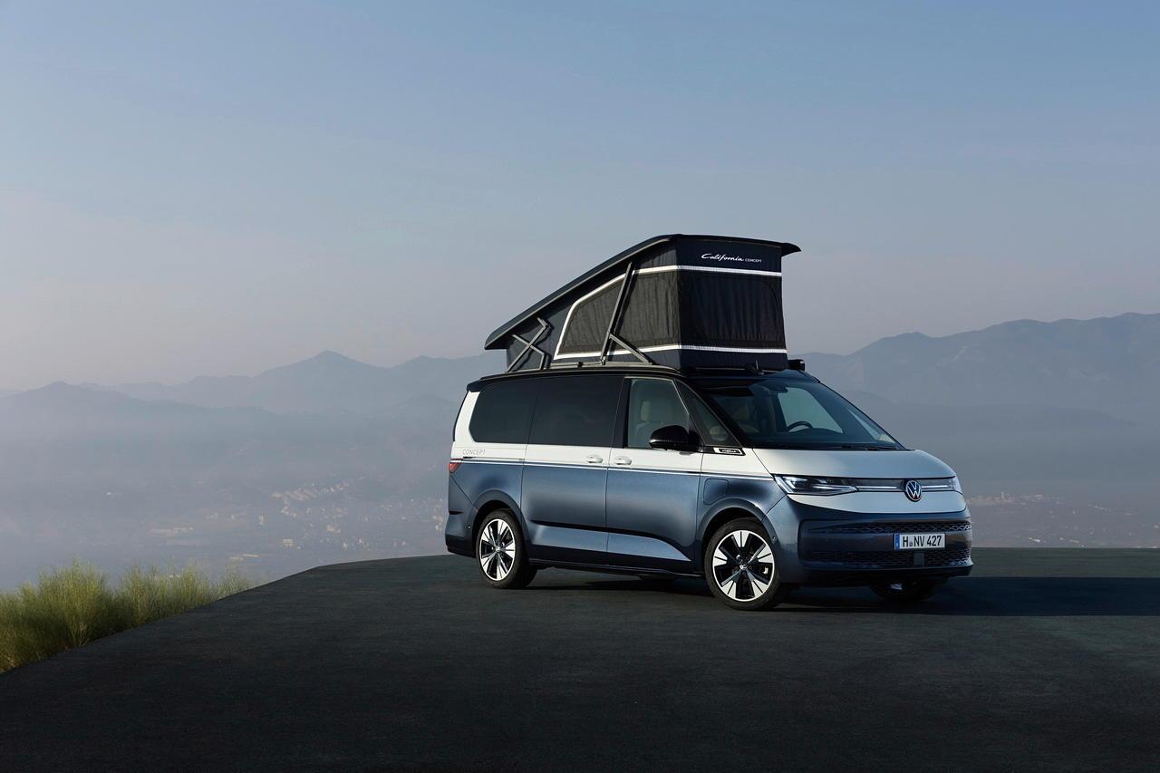 Volkswagen California T7 concept (2024). Le futur van aménagé hybride ...